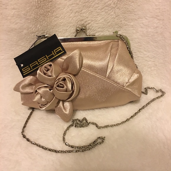 Sasha | Bags | Nwt Sasha Gold Purse | Poshmark